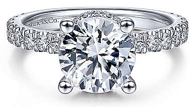 Engagement Ring Shanks (Bands) Explained - Gabriel Blog